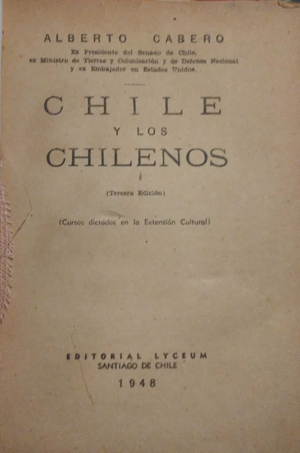 Chile Y Los Chilenos | Libropolis Chile