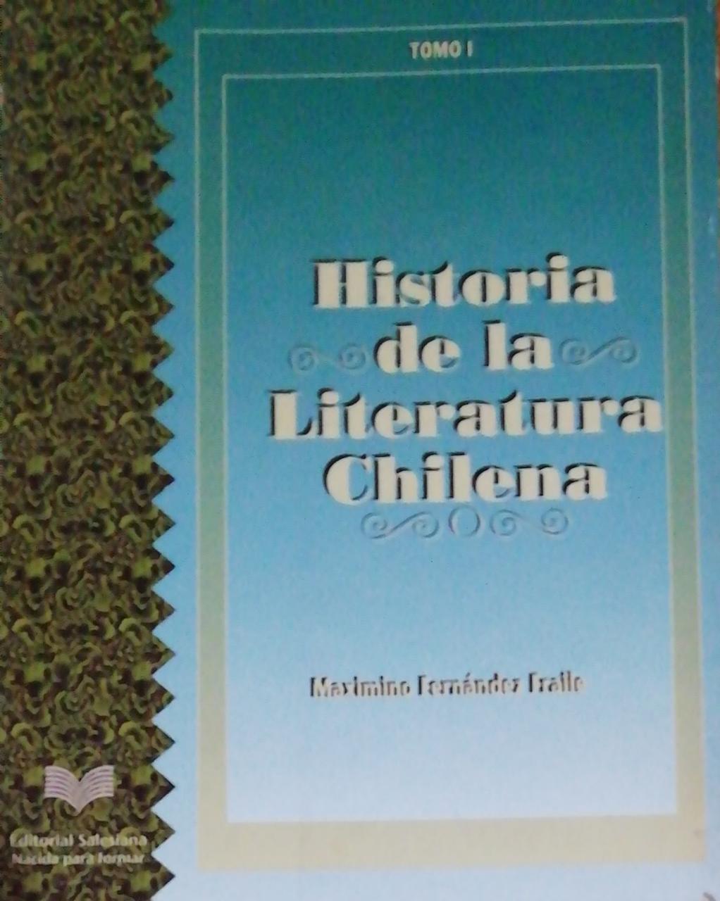 Historia De La Literatura Chilena | Libropolis Chile