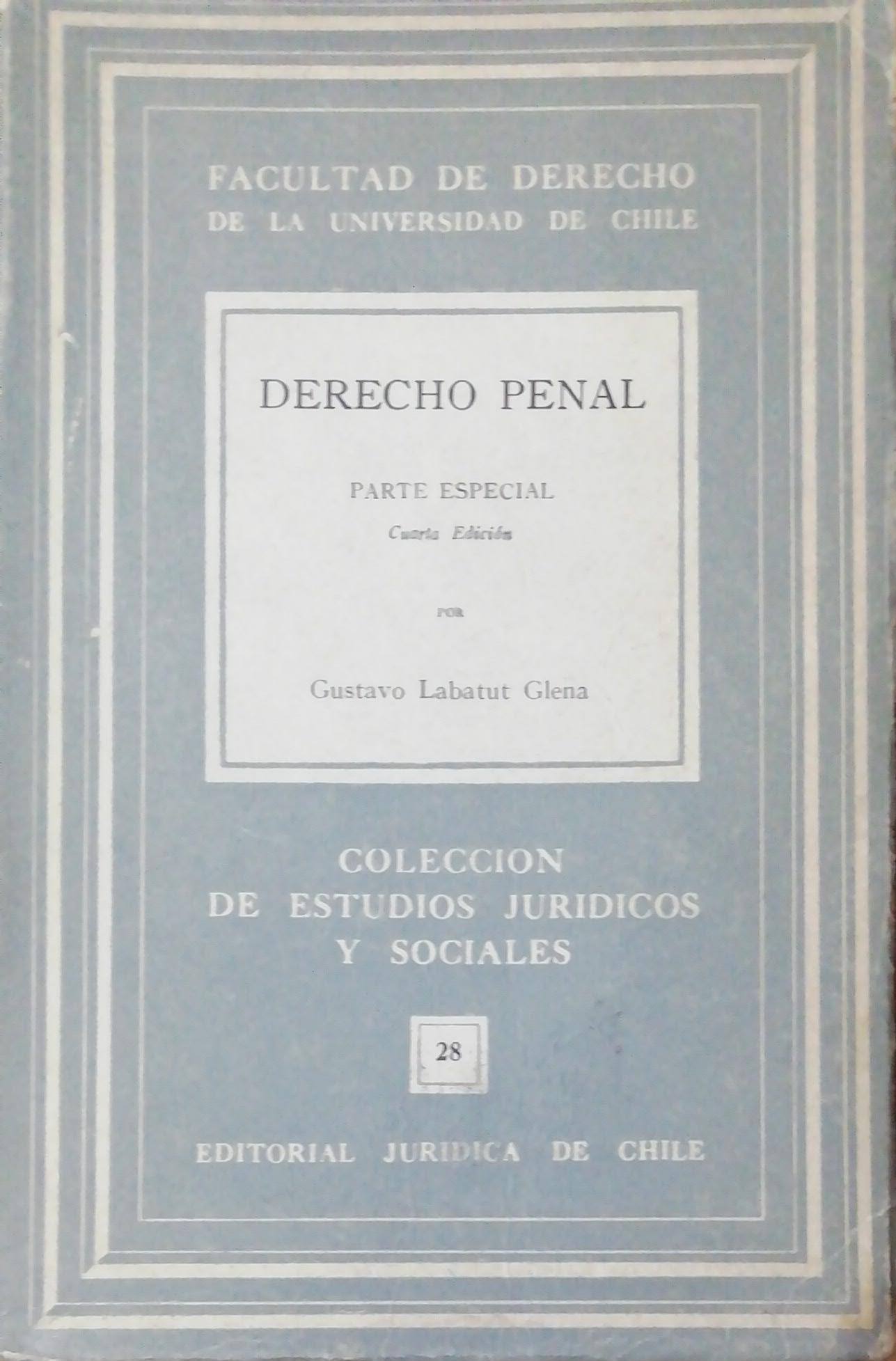 Derecho Penal Parte Especial Tomo Ii Libropolis Chile